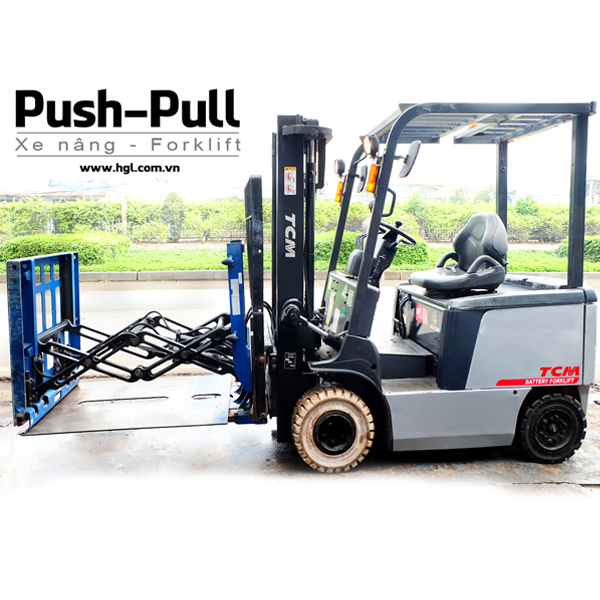 Xe nâng Push-Pull TCM FB25-7 (HGL250175) nhập khẩu từ Nhật.