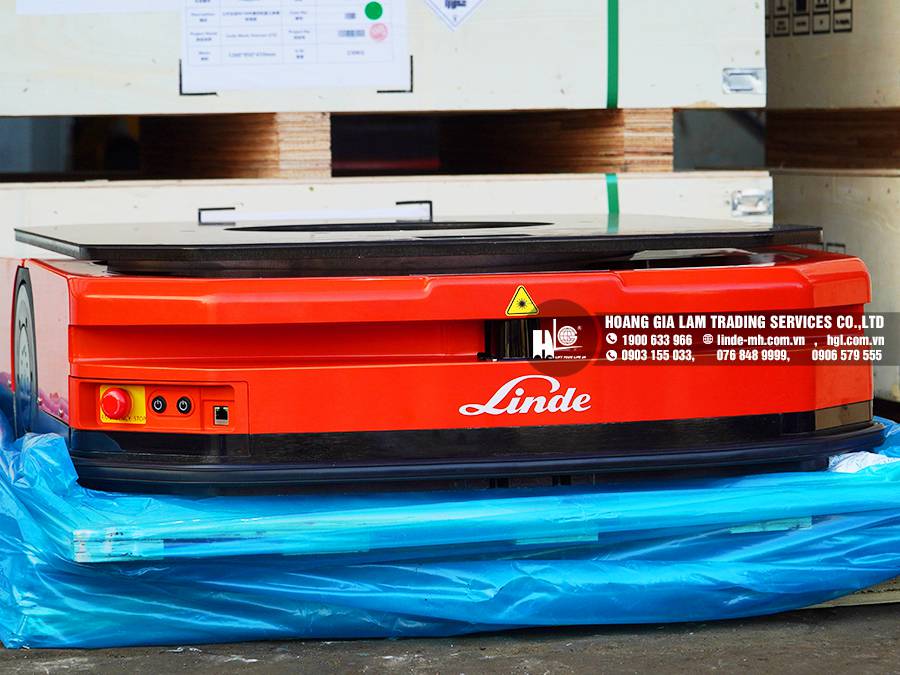 Xe nâng tự động Linde C-Matic lần đầu tiên có mặt tại Việt Nam