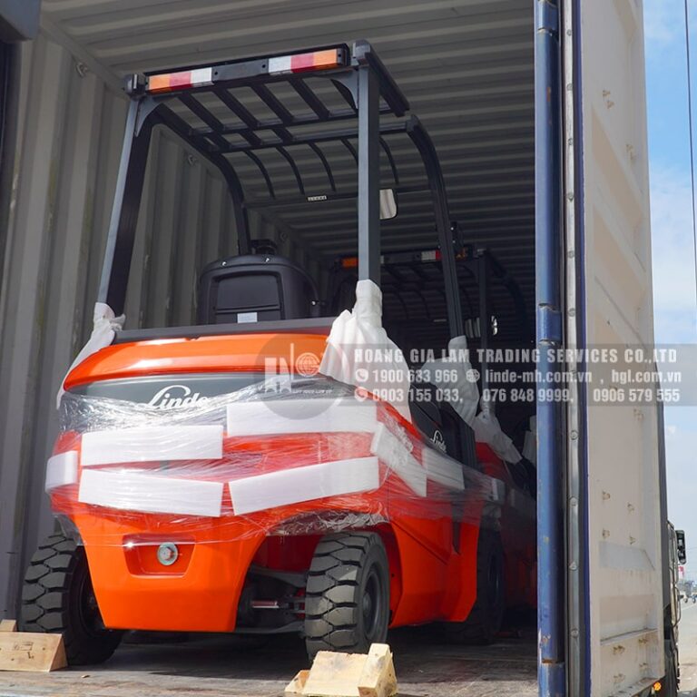 Xe nâng điện thế hệ mới Linde E25B-01 mới 100% | Hàng mới về 9.2023